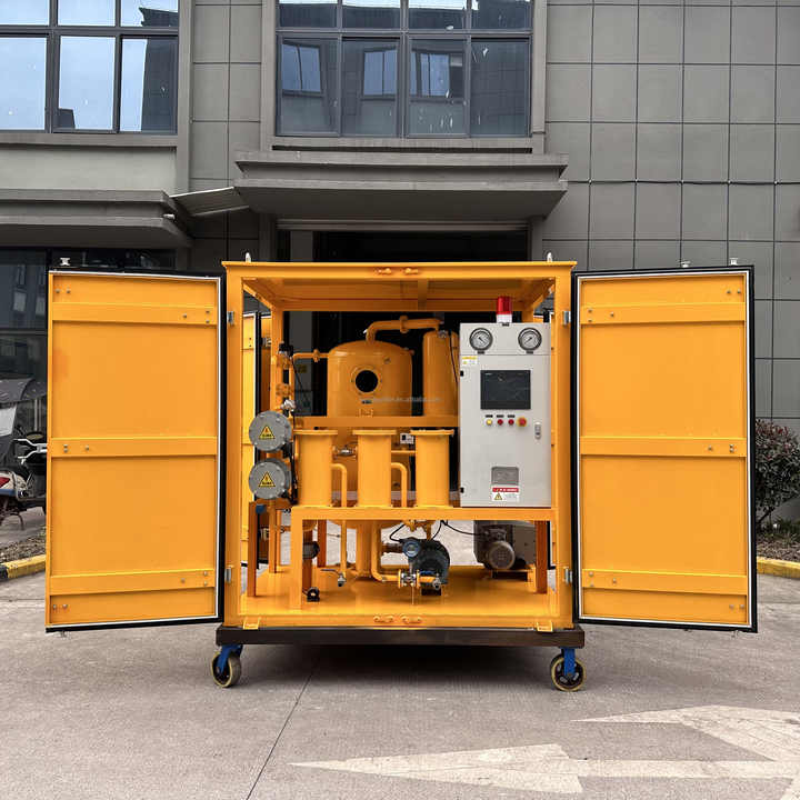 Quality Guaranteed Mobile Vacuum Transformer Oil Purifier Machine ...