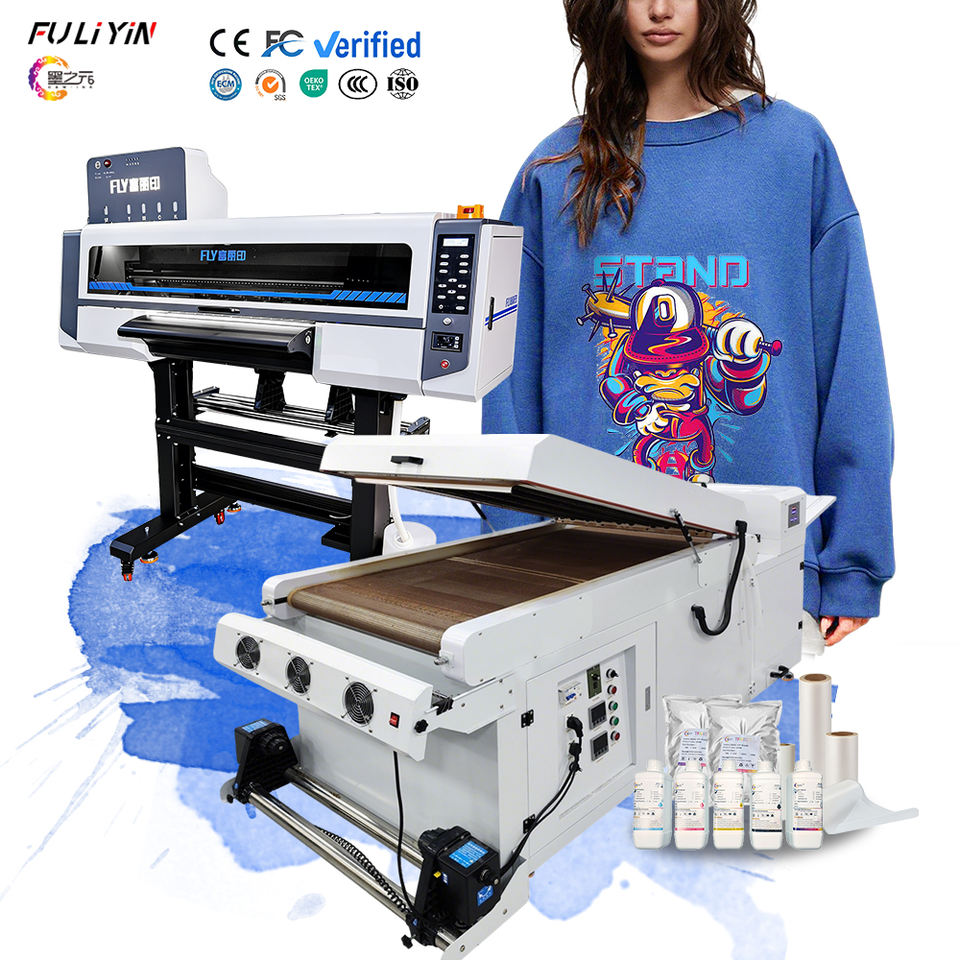 FULIYIN 604 PRO Dtf Printer Impresora I3200 4 Head 24 Inch with Powder ...