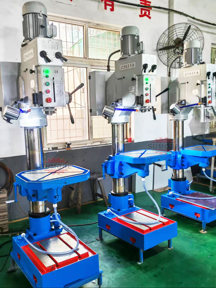 Sumore Industrial Pillar Vertical Drilling Machine Z5035A 35mm Column ...