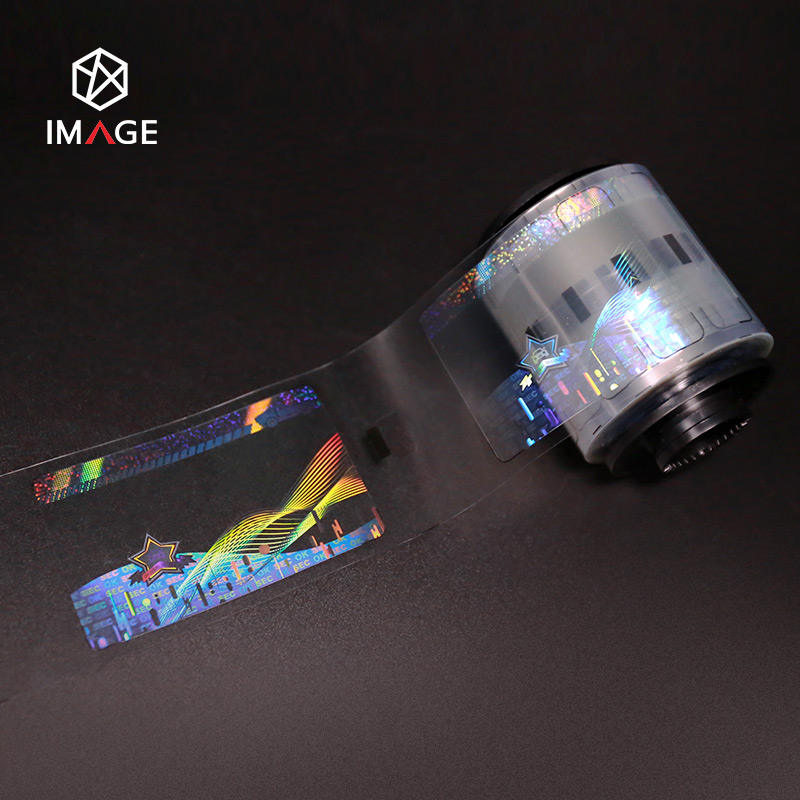 Surface-applied Hologram Patch Ovelray for Laminating Plastic ID Cards ...