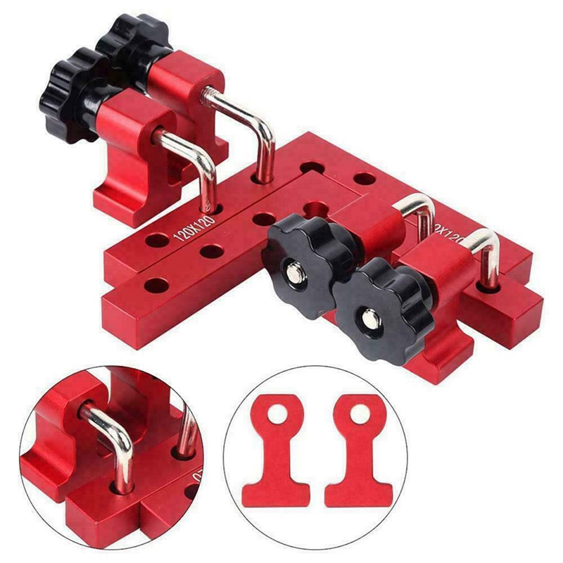 Woodworking Adjustable Angle Clamp Aluminum Right Angle Clamp G Clamp L ...
