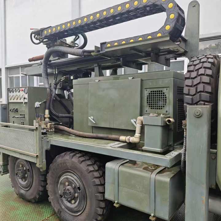 BDMCZ-HS300 Diesel Water Well Drill Rig Truck for Borehole Construction ...