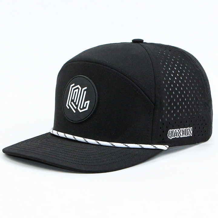 Custom Rubber Pvc Logo Rope Trucker Baseball Cap Gorras Summer ...