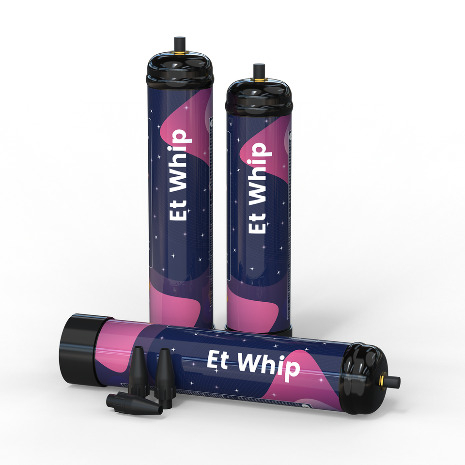2026 Popular Et Whip High CO2 Dessert Tools Cream Gas Tank Factory ...