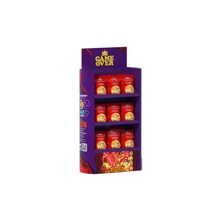 FSC Certified Eco-Friendly Corrugated Cardboard Retail Display Stand ...