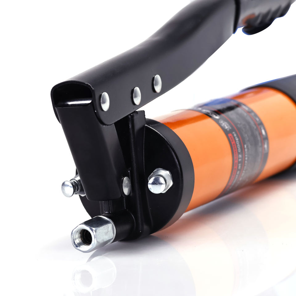 MXZ High Pressure 10000psi Manual Hand Grease Gun Heavy Duty Aluminum ...