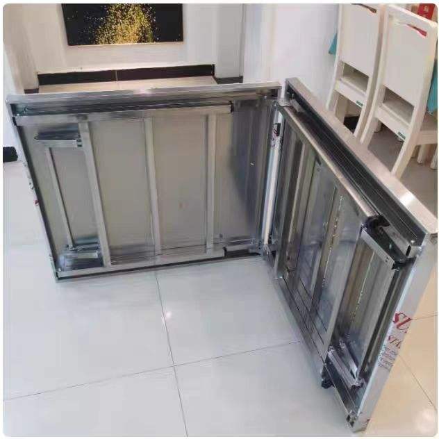 Stainless Steel Galvanized Legs Folding Table Portable Barbecue/Night ...