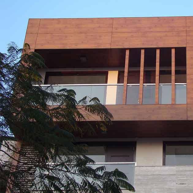 HPL Exterior Wall Panels Decorative High-Pressure Laminates Wood Grain ...