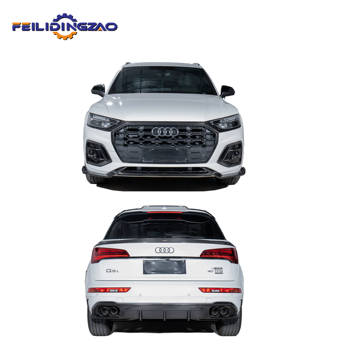 For 2021-2024 Audi SQ5 Q5 High Quality Dry Carbon Side Skirts Fiber ...
