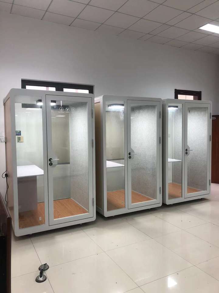 Modern Acoustic Booth Indoor Work Booth Phone Call Pod in Coworking ...