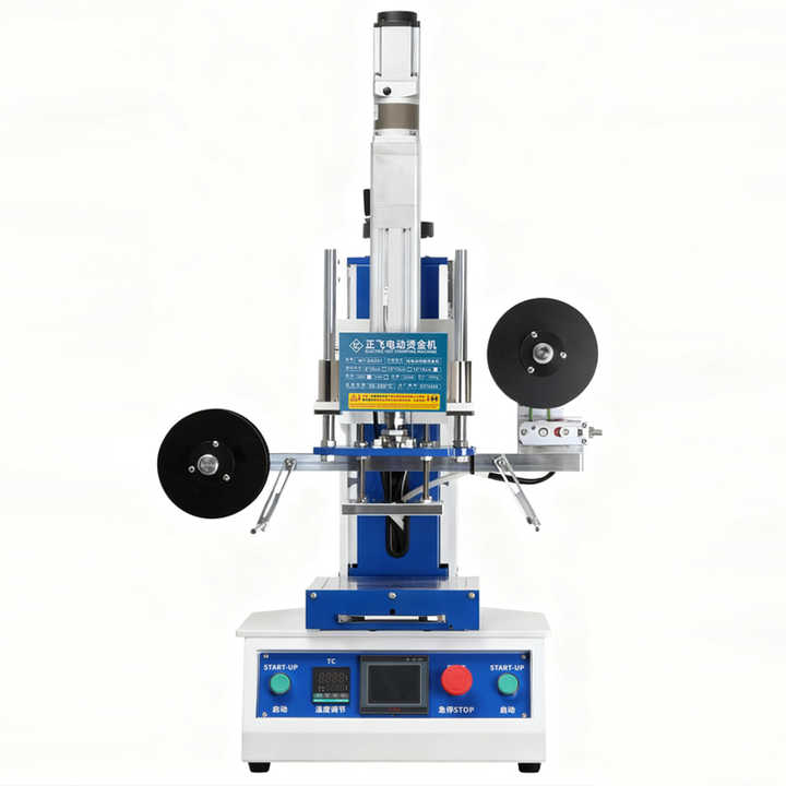 Big Size Air Pressure Pneumatic Plastic Paper Leather Hot Foil Printer ...