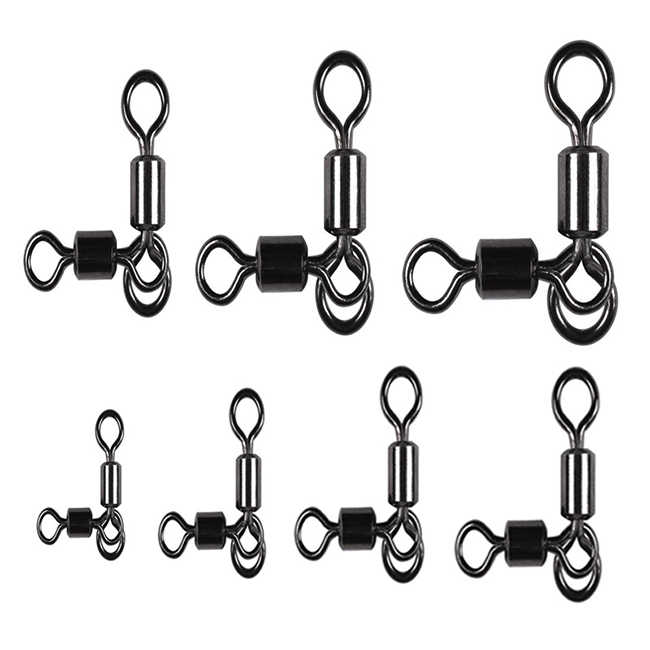 Rolling Triangle Joint Rolling Swivel Fishing Tackle Fishing Hook ...