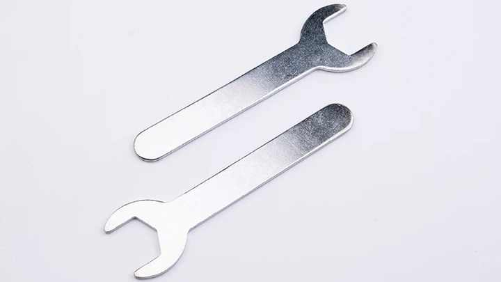 M19 Galvanized Disposable Impact Spanner - Flat Open End Wrench