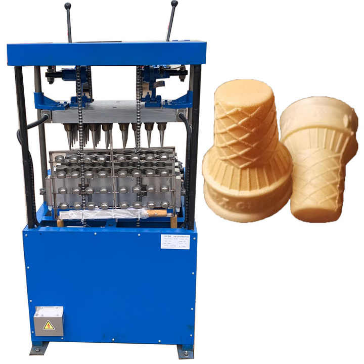 32 Heads Ice Cream Cone Wafer Making Machine Commercial Small Coffee ...