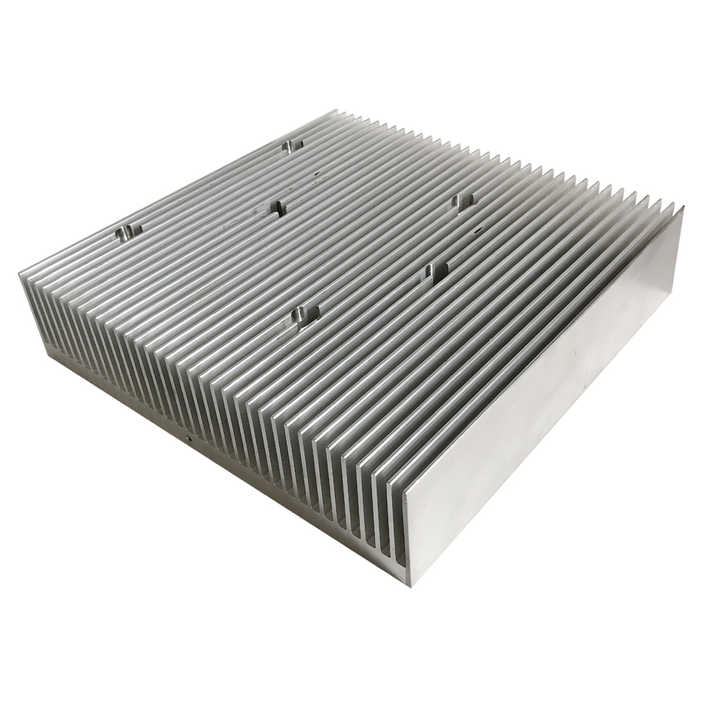 High Power Aluminum Extruded Heat Sink 200mm - OEM | Wholesale