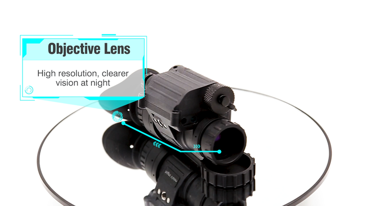Low-Light Level with Gen2+ Gen3 Image Intensifier Tube Green Phosphor ...