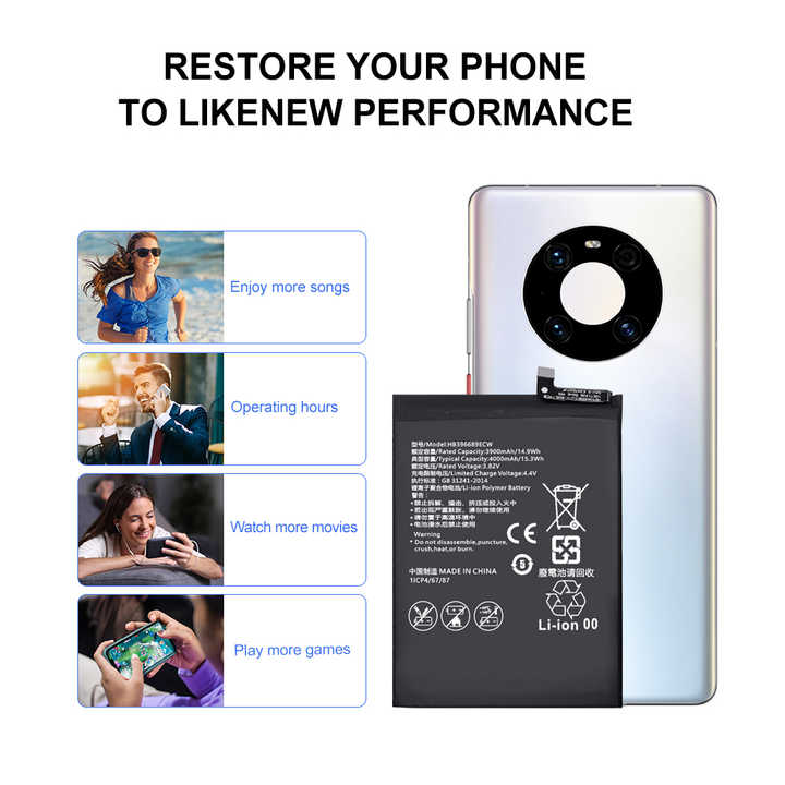 Original Replacement Lithium Polymer Mobile Phone Battery for Huawei ...