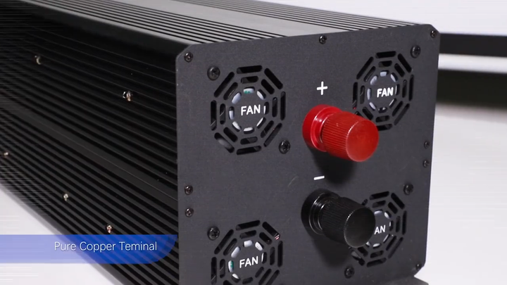 Continuous Power 6000W Peak Power 12000W DC 12V/24V/110V/220V AC Pure ...