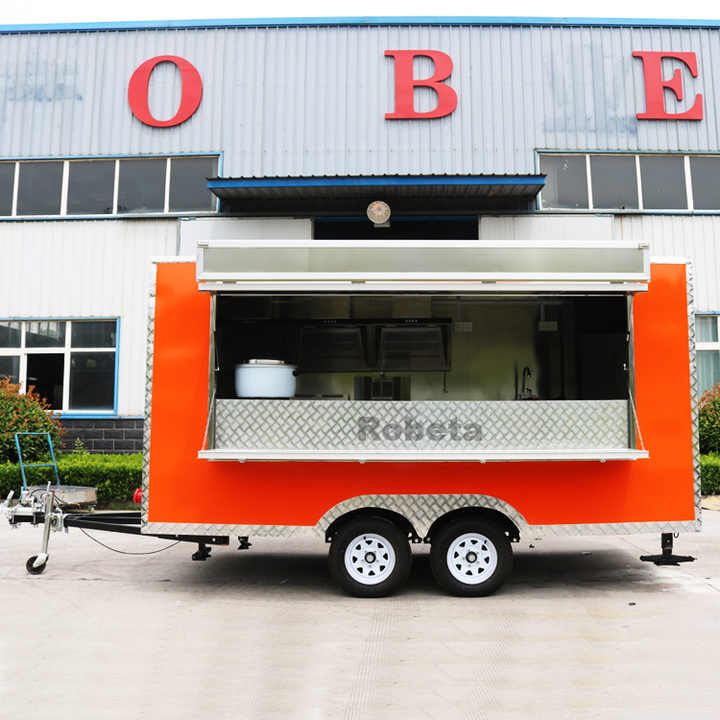 Fried Chicken Street Cart - Mobile Food Truck Deep Fryer