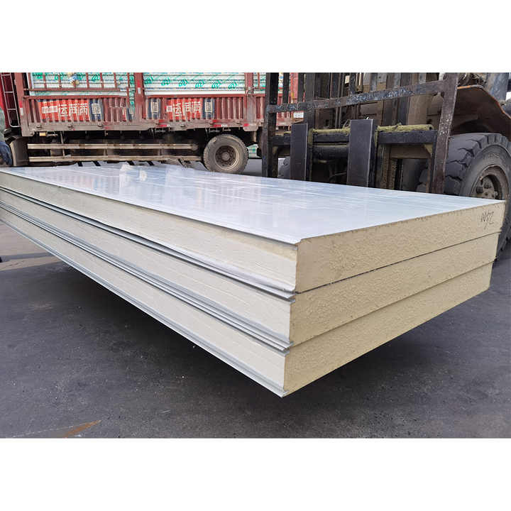 Polyurethane Sandwich Panel Fireproof Exterior Wall Panel Insulation ...