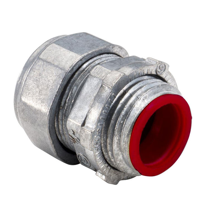 EMT Zinc Compression Connector with Insulated Throat| Alibaba.com