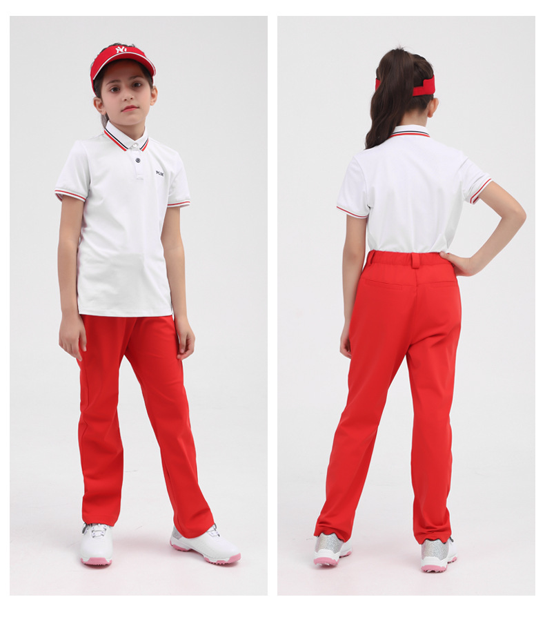 PGM KUZ108 oem quick dry leisure golf pants kids nylon spandex girl ...
