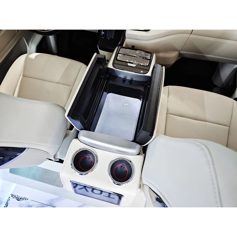 Vehicle Interior Parts Including Partitions Ceiling Light Sofa Bed ...