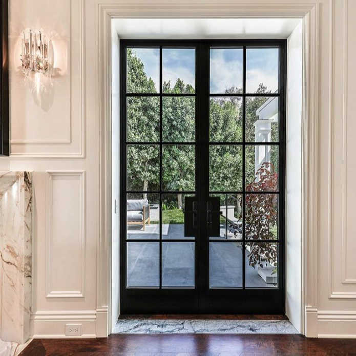 European Standard Interior Main Door Design Galvanized Steel Windows ...