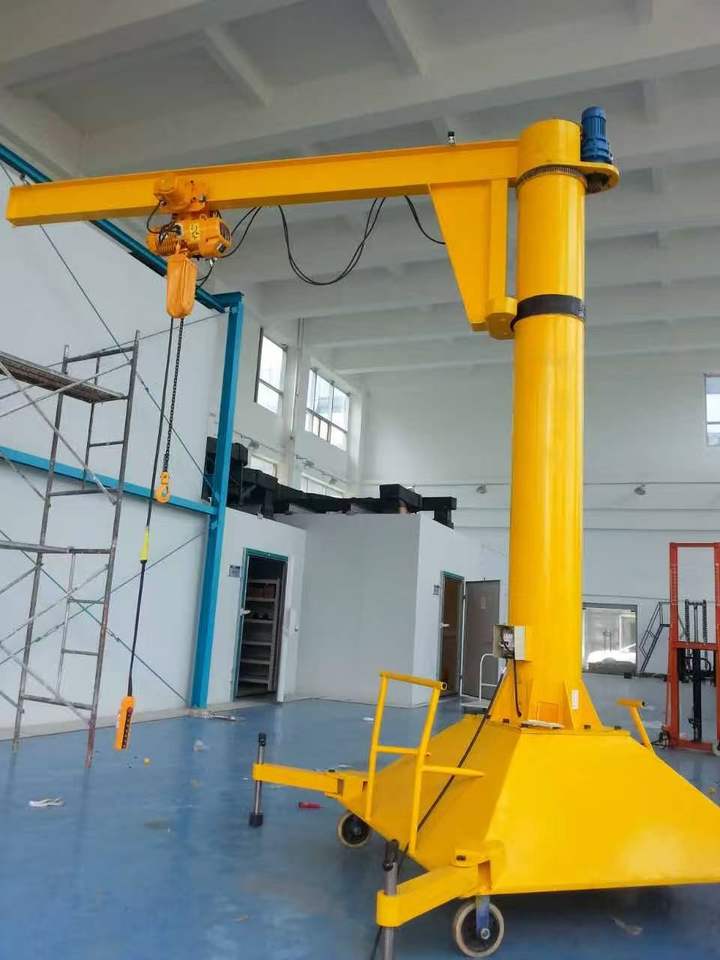 BAITE Portable 360 Rotating Column-Mounted Jib Crane with Electric ...