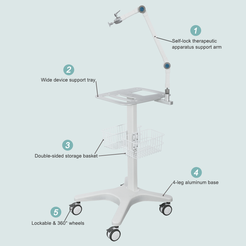 WEIYE Medical Microwave Therapy Trolley High-Frequency Therapy ...
