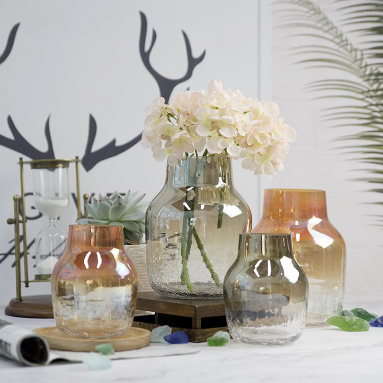 Wholesale Flower Shaped Glass Vases - Elegant Home Decor