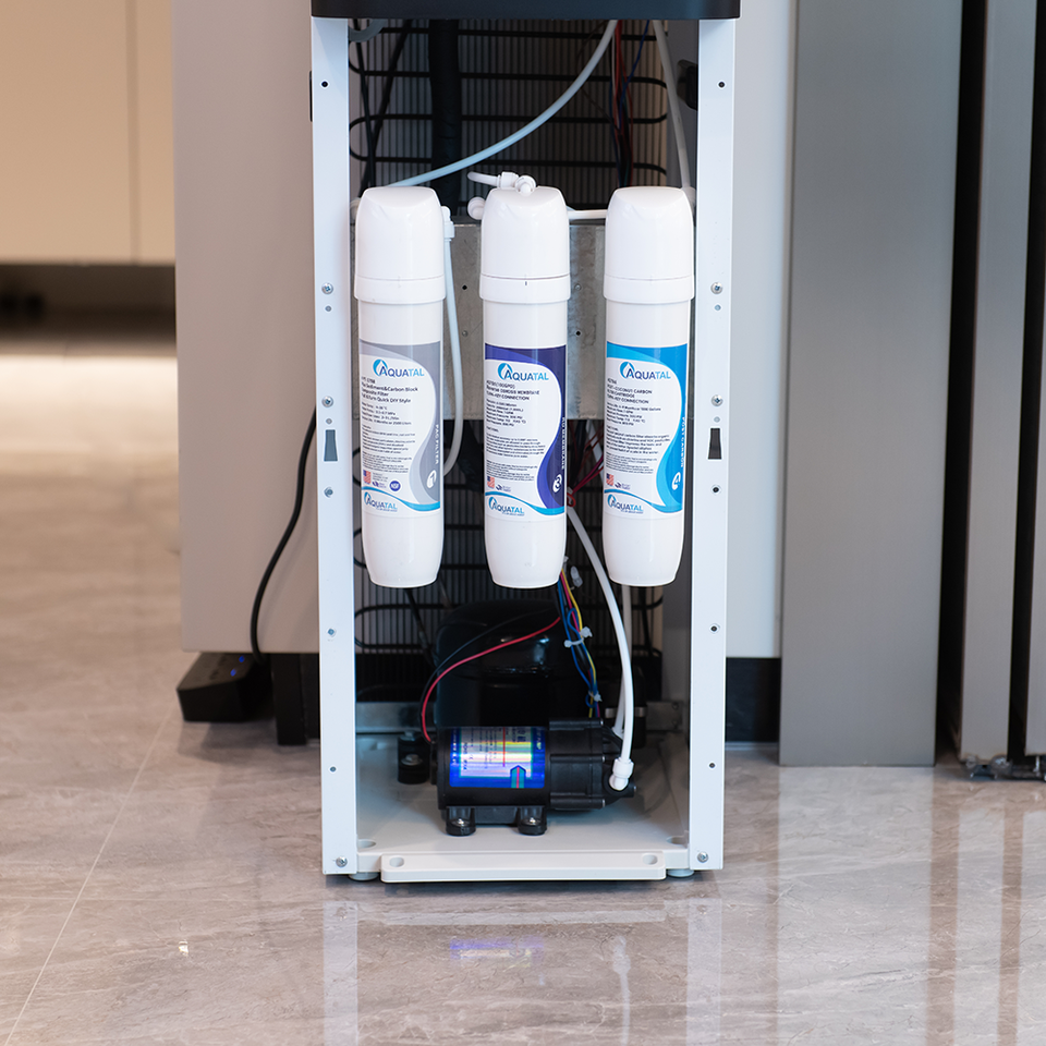 Direct Drinking Electric Water Filter Purifier Hot Cold Countertop RO ...