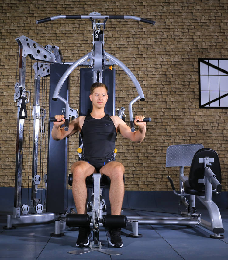 Multi Functional Integrated Trainer Machine - Multi Jungle 5 Station ...