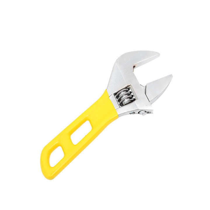 Yellow Handle Adjustable Wrench Ergonomic for Household Repair ...