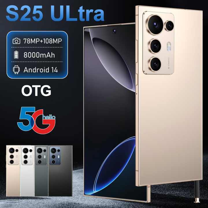 S25 Ultra 5G Smartphone - 1TB Storage, 108MP Camera