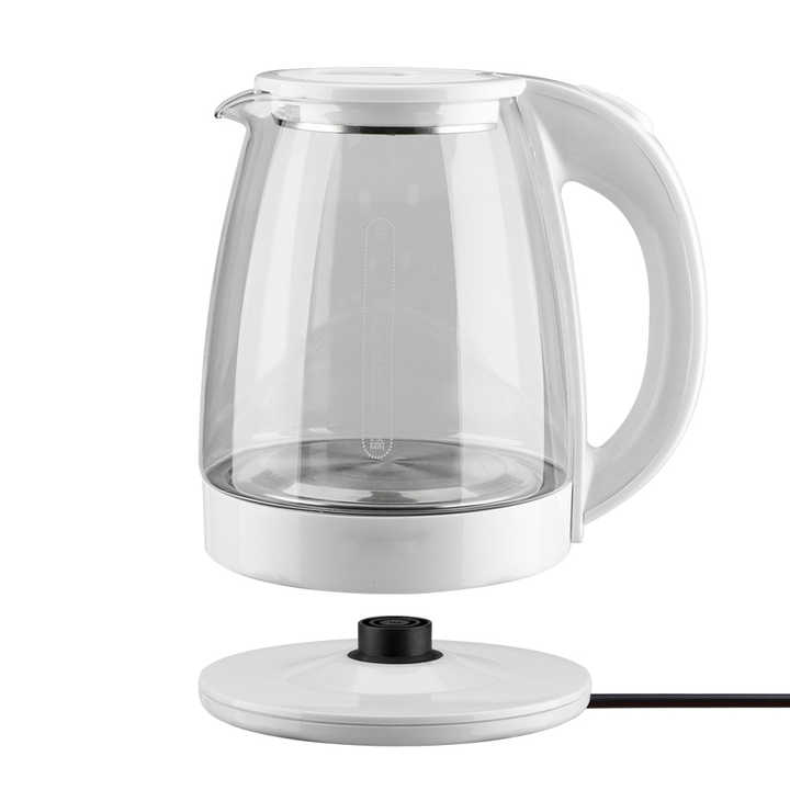Transparent Glass Electric Kettle - 2L Smart Water Tea Pots