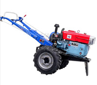 16HP Power Tiller - Diesel Engine 2WD Farm Tractor