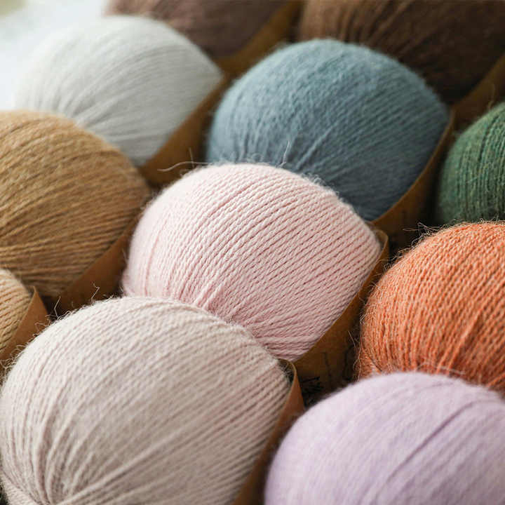 Soft Alpaca Wool Thread 50g 100% Baby Alpaca Wool Yarn for Hand ...