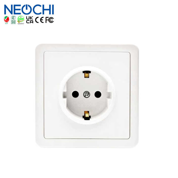 Custom Universal European Standard Electrical Wall Socket With German ...