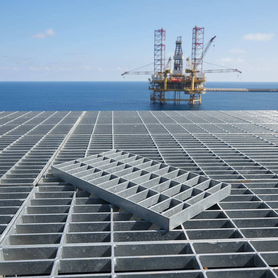 Heavy Duty Marine & Ship Steel Grating for Decking, Walkways and Engine ...