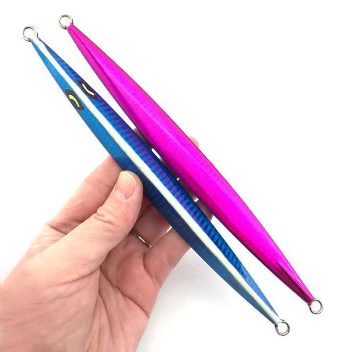Sales1 150g 200g 300g 400g Offshore Slow Pitch Jig Lure Luminous ...