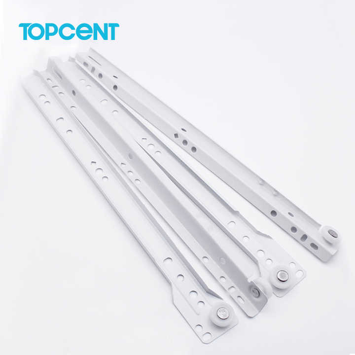 TOPCENT Powder Coated Roller Keyboard Drawer Slides| Alibaba.com
