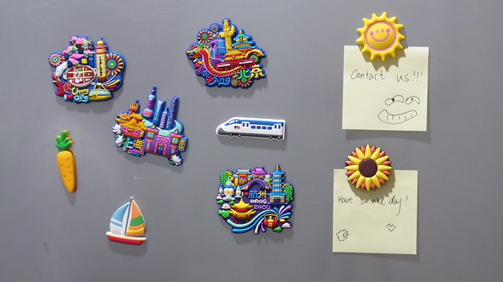 Custom 3D Fridge Magnets - Durable and Stylish Souvenirs