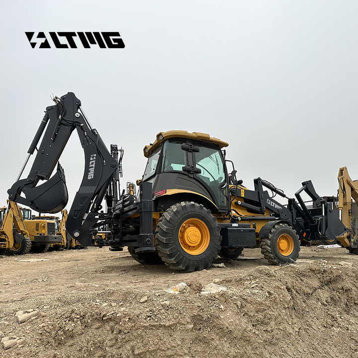 4 Wheel Drive Excavator Loader 2.5 Ton - High Efficiency