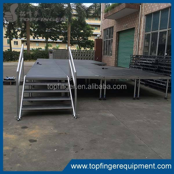 Topfinger Aluminum Stage Platforms for Concerts & Events