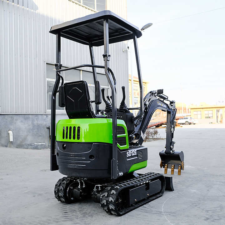 Hot Sale Mini Excavator Diesel Small Backho Dig Small Wheeled Excavator ...