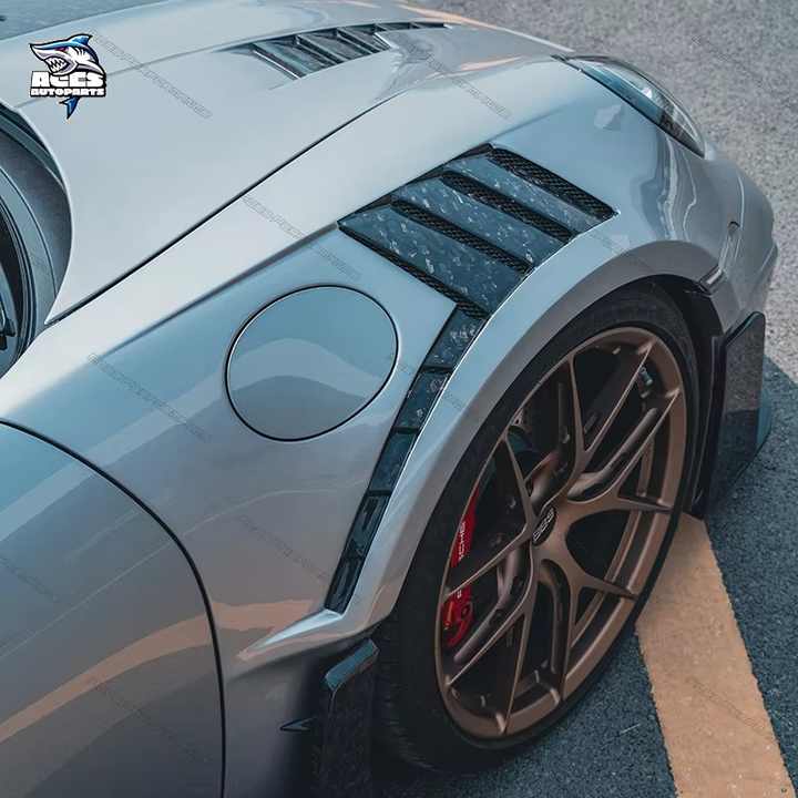 AMANS Style Dry Carbon Fiber Body Kit for Porsche 911 992 Full Fill ...