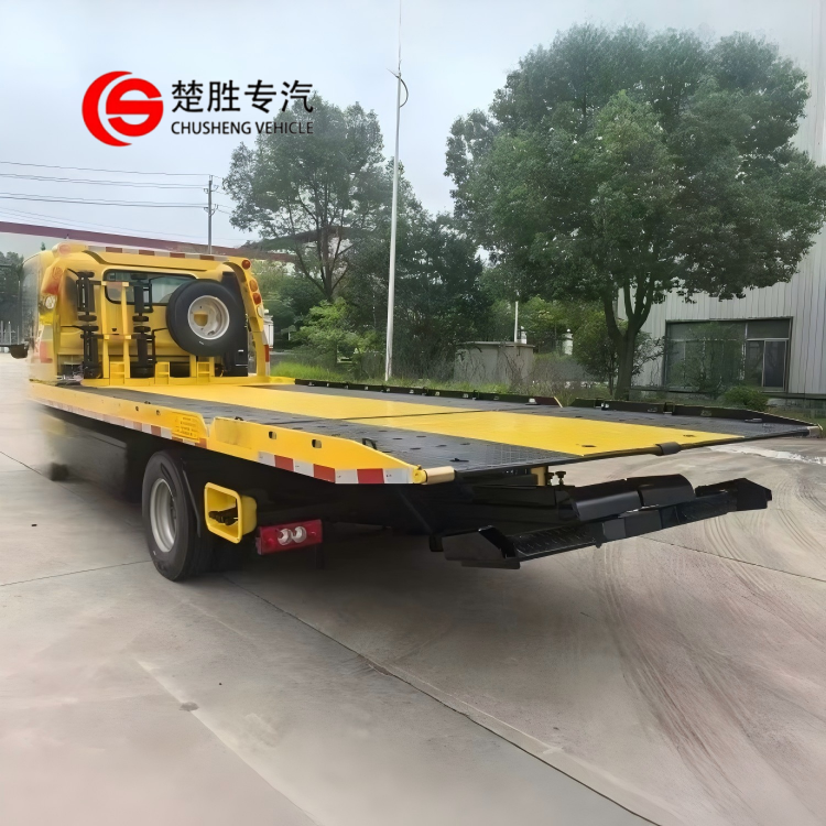 Foton 4x2 8 Ton Manual Flatbed Diesel Heavy Duty Rotary Rollback Tow ...
