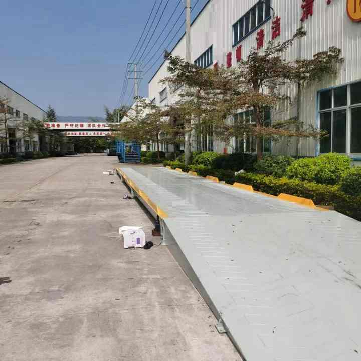 120ton Overground Truck Scale With Side Guard Electronic Truck Scale ...