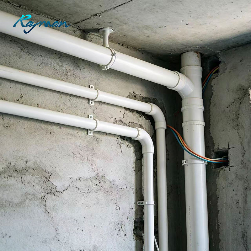 Rayman PVC Drainage Conduit Pipe Butt Fusion Socket Anti-Corrosion High ...